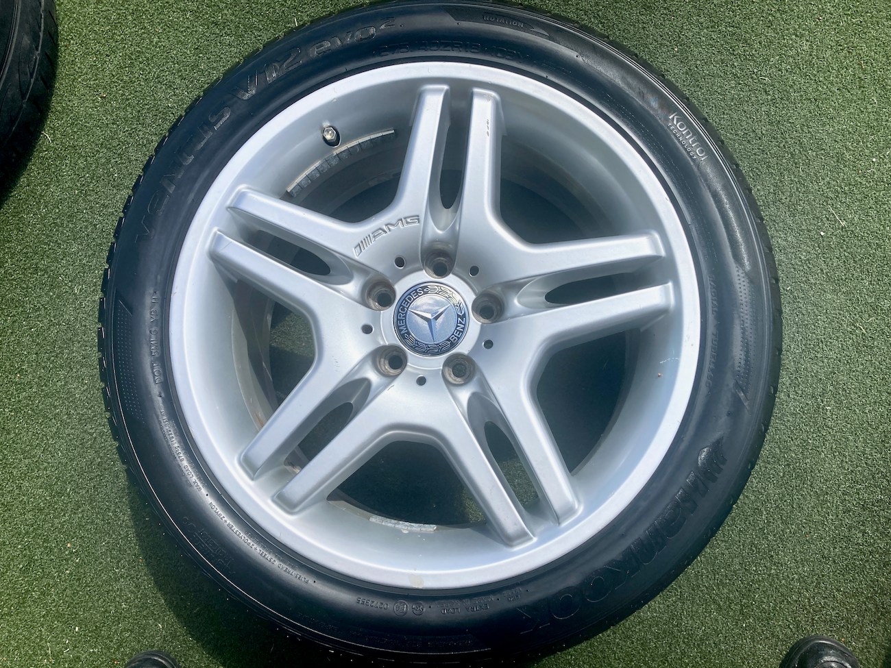 NO RESERVE: 18" Staggered W220/W215 AMG Wheels & Tires For Sale | The ...