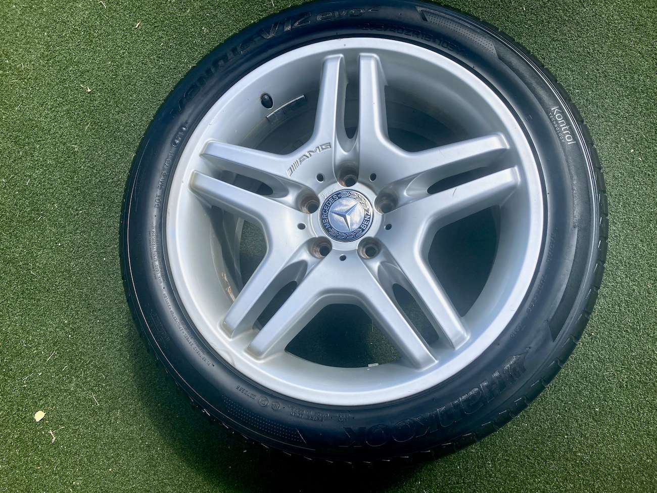 NO RESERVE: 18" Staggered W220/W215 AMG Wheels & Tires For Sale | The ...