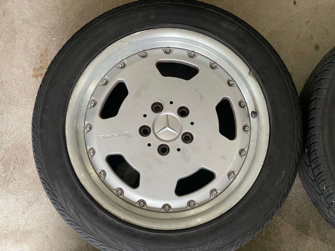 NO RESERVE: 18" Mercedes AMG Aero II Wheels & Tires For Sale | The MB ...
