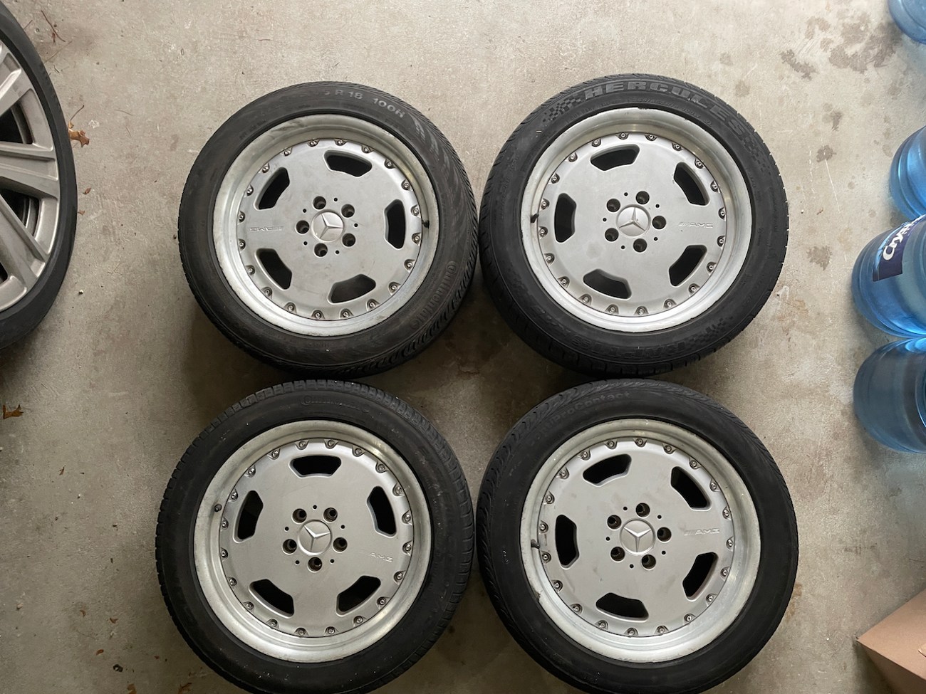 NO RESERVE: 18" Mercedes AMG Aero II Wheels & Tires For Sale | The MB ...