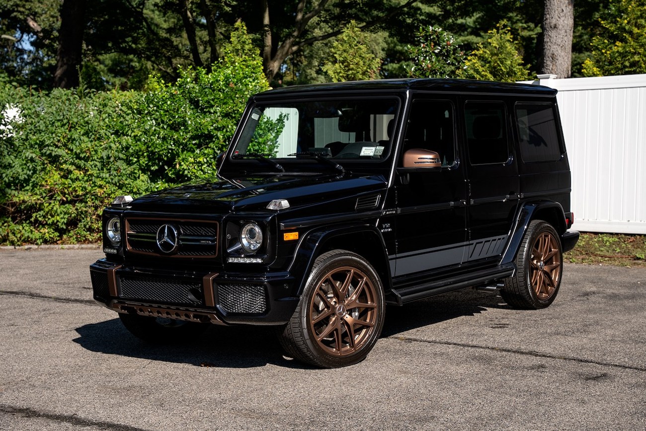 One-Owner 2018 Mercedes-AMG G65 Final Edition w/3,600 Miles For Sale ...