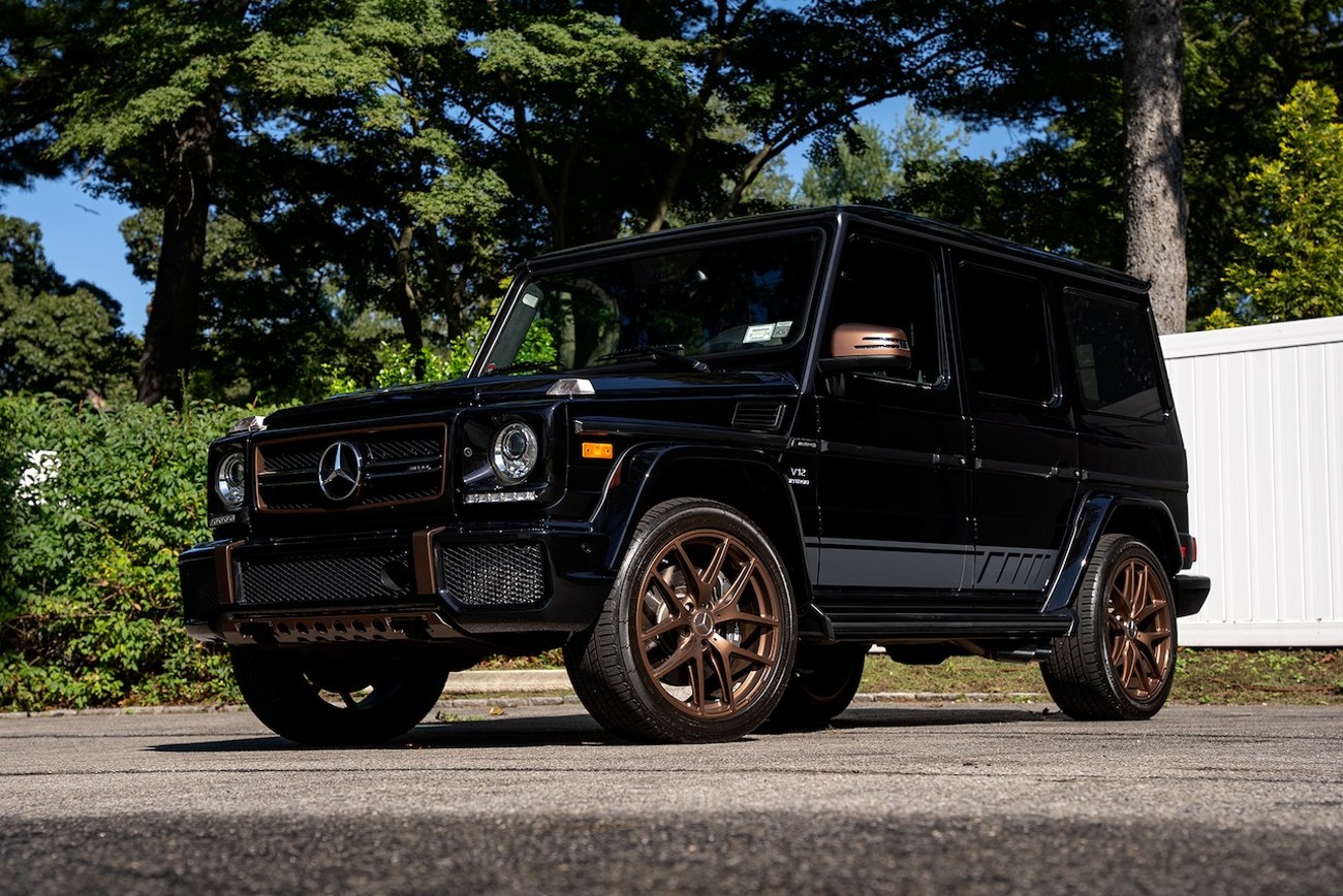 One-Owner 2018 Mercedes-AMG G65 Final Edition w/3,600 Miles For Sale ...