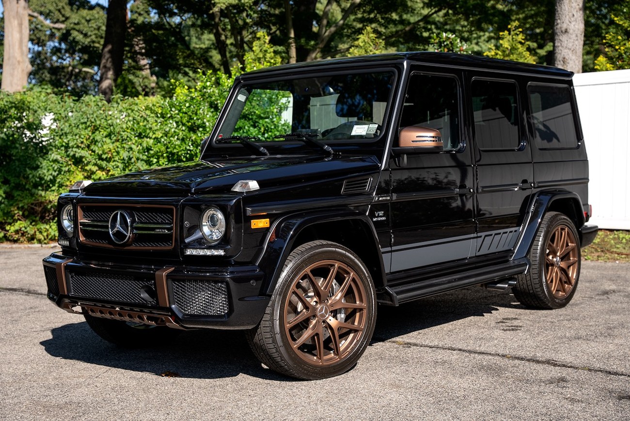 One-Owner 2018 Mercedes-AMG G65 Final Edition w/3,600 Miles For Sale ...