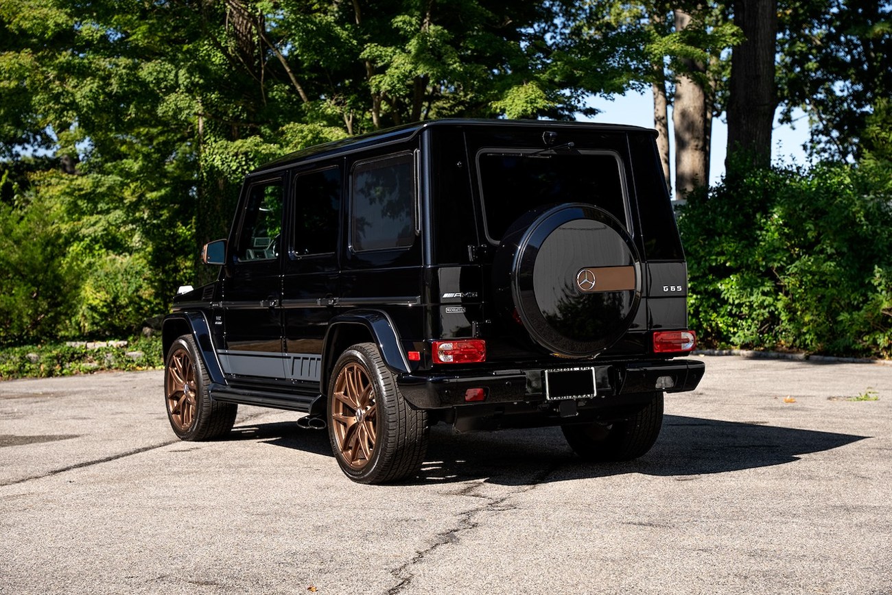 One-Owner 2018 Mercedes-AMG G65 Final Edition w/3,600 Miles For Sale ...