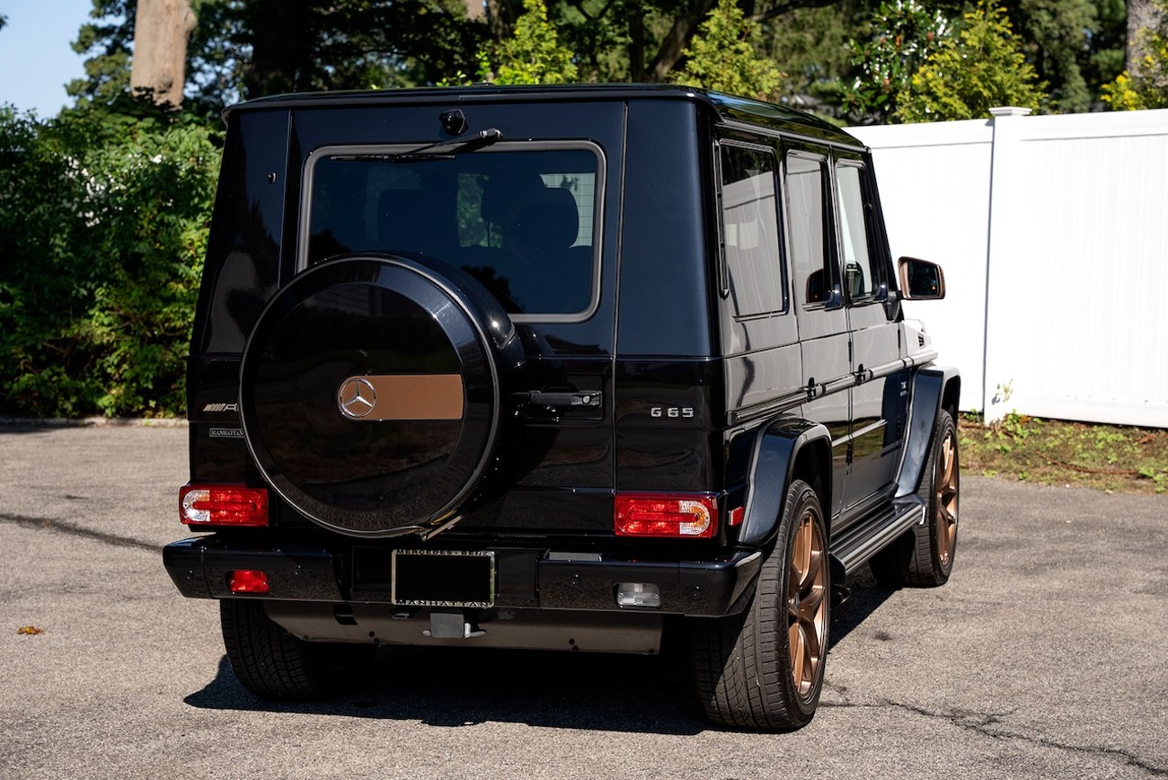 One-Owner 2018 Mercedes-AMG G65 Final Edition w/3,600 Miles For Sale ...