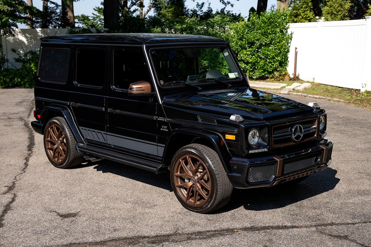 One-Owner 2018 Mercedes-AMG G65 Final Edition w/3,600 Miles For Sale ...