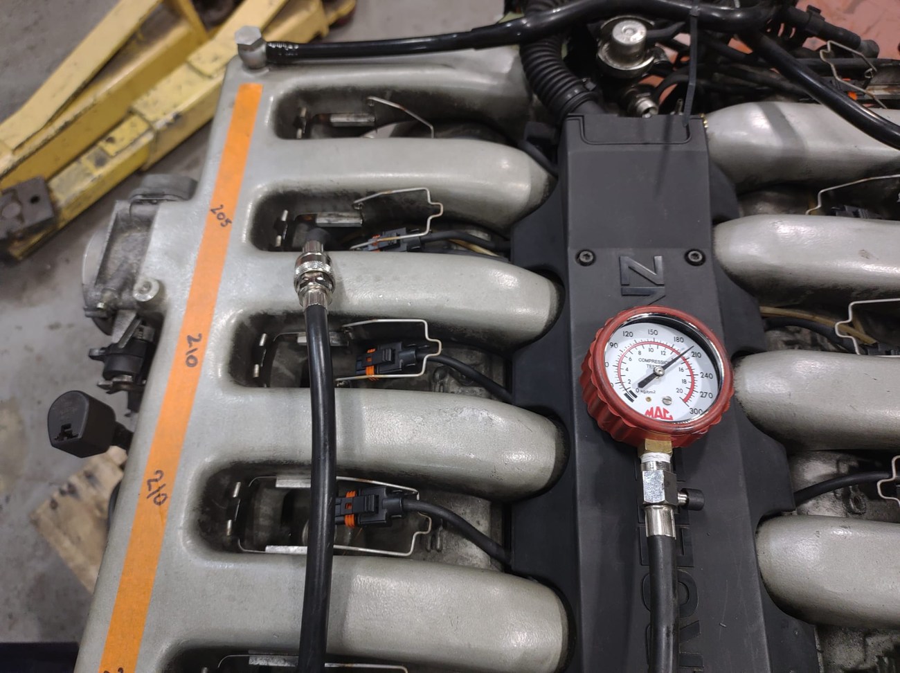 NO RESERVE: 1997 Mercedes-Benz M120 6.0L V12 Powertrain w/45k Miles For ...