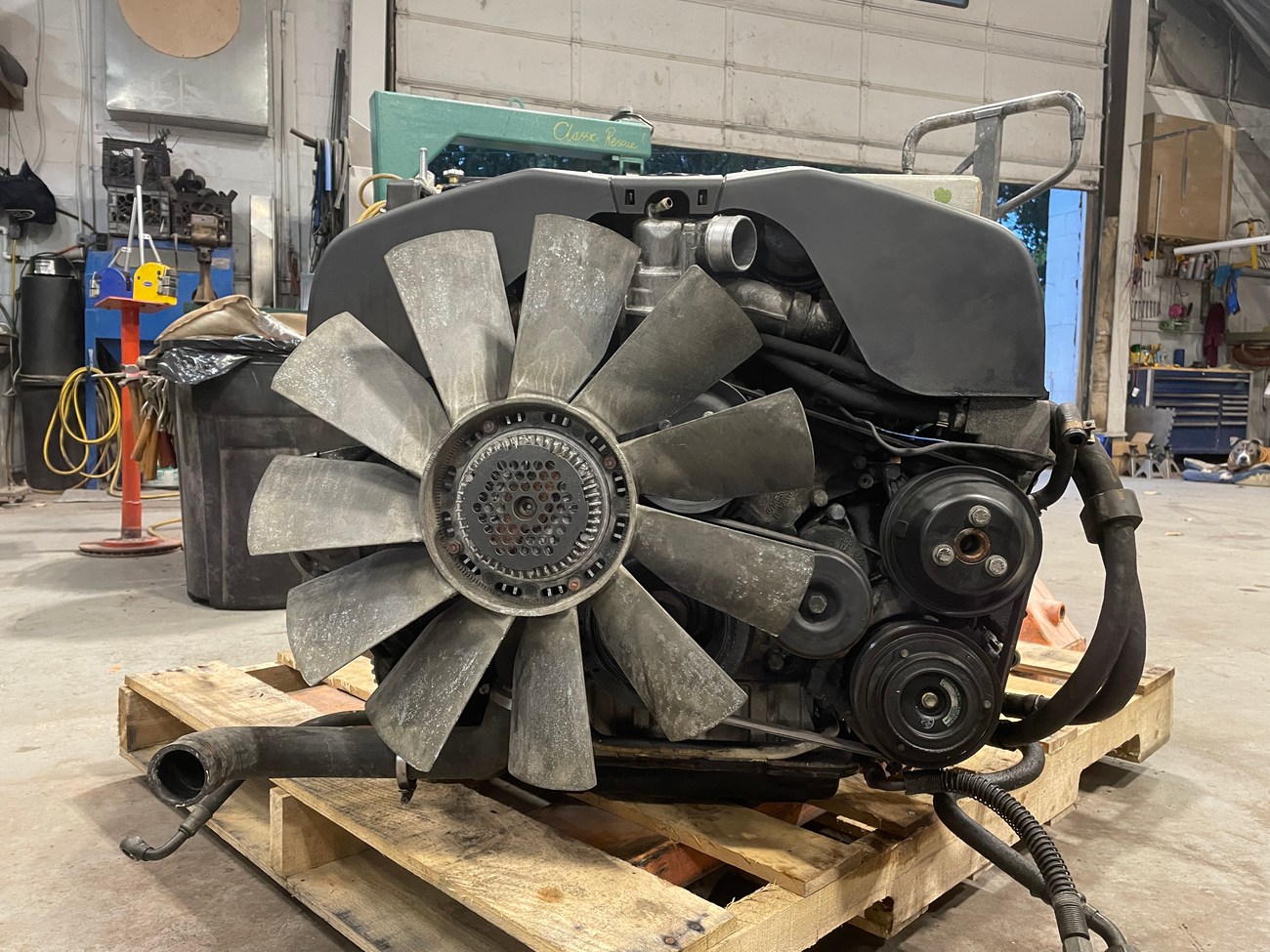 NO RESERVE: 1997 Mercedes-Benz M120 6.0L V12 Powertrain w/45k Miles For ...