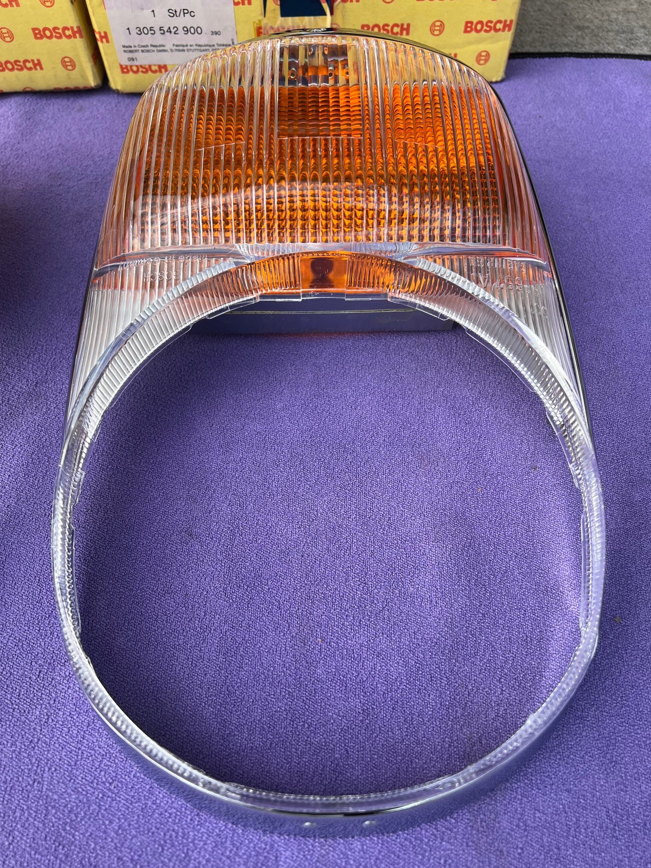 NOS BOSCH W113 North American Headlight Doors For Sale | The MB Market