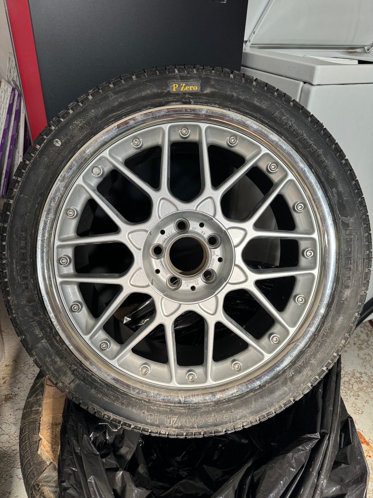 Staggered 2-Piece 18" BBS RSII 704/711 Wheels (Qty 5) For Sale | The MB Market