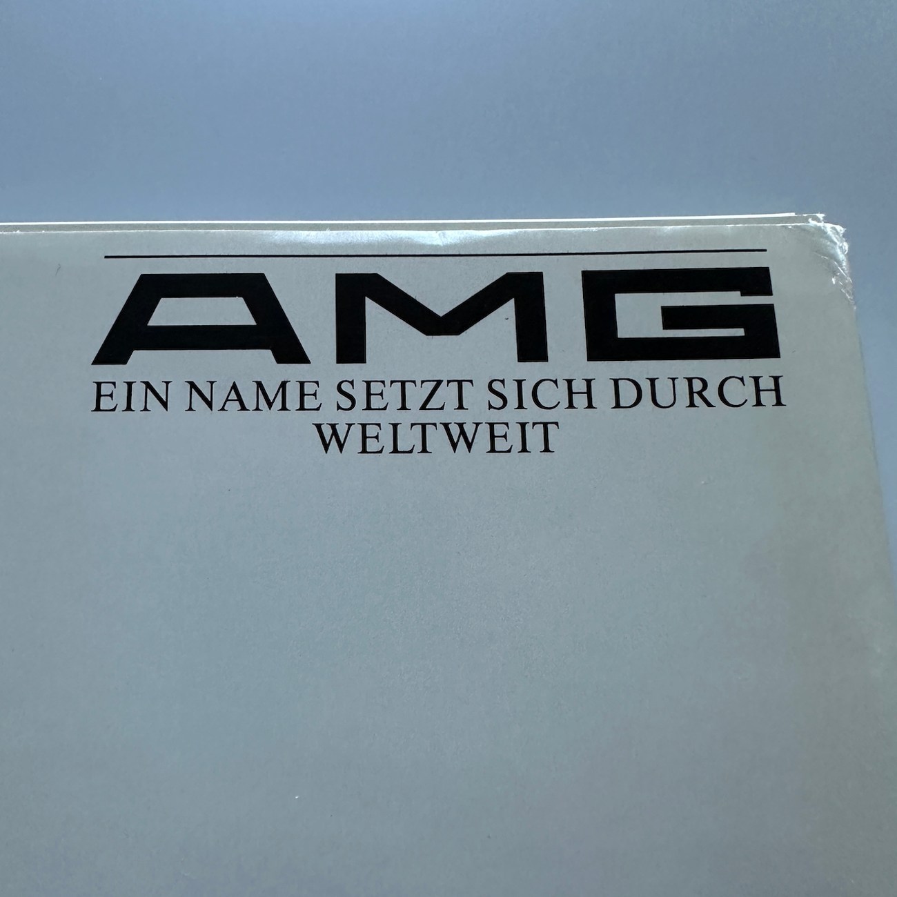 Various Pre-Merger AMG Brochures and Catalogues For Sale | The MB Market