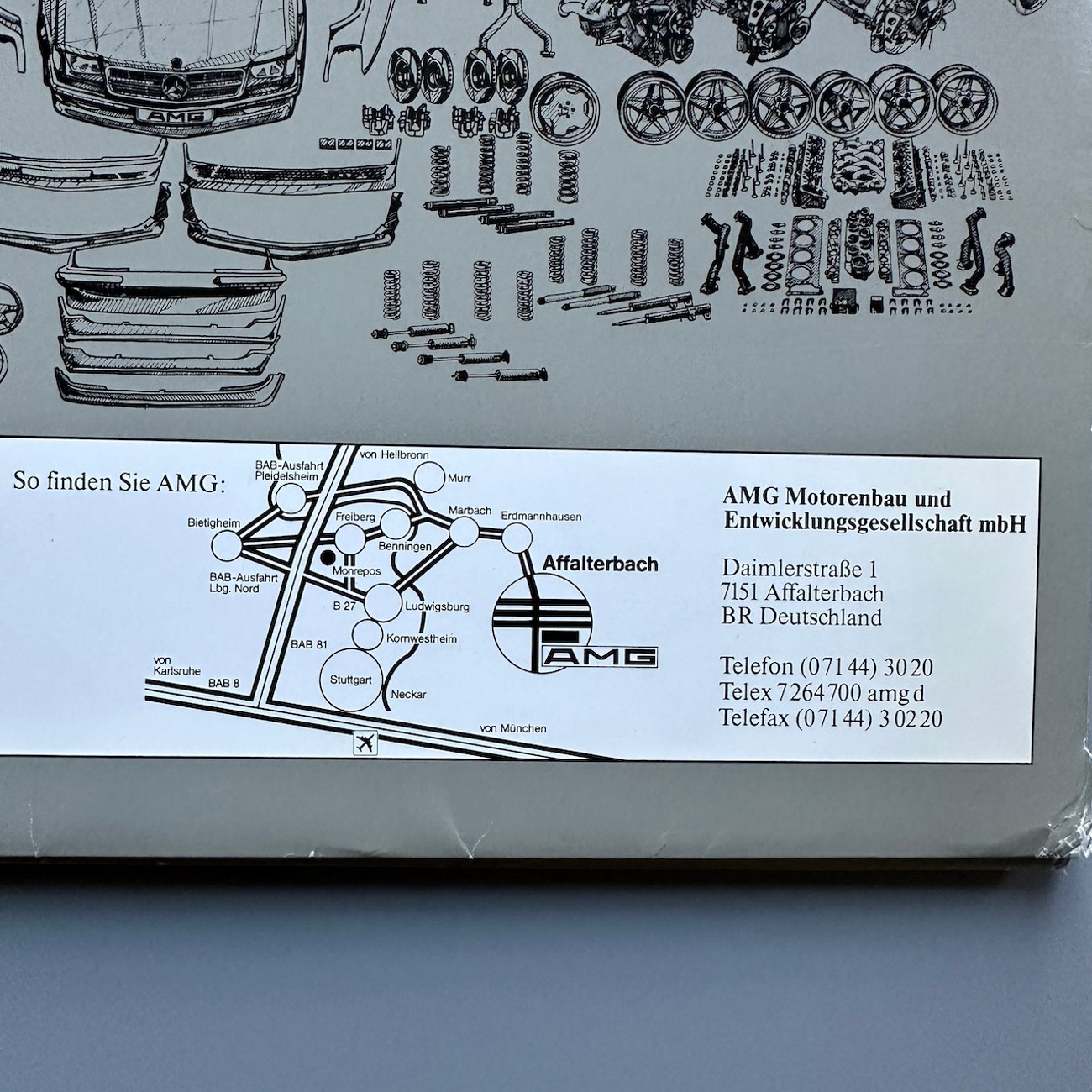 Various Pre-Merger AMG Brochures and Catalogues For Sale | The MB Market