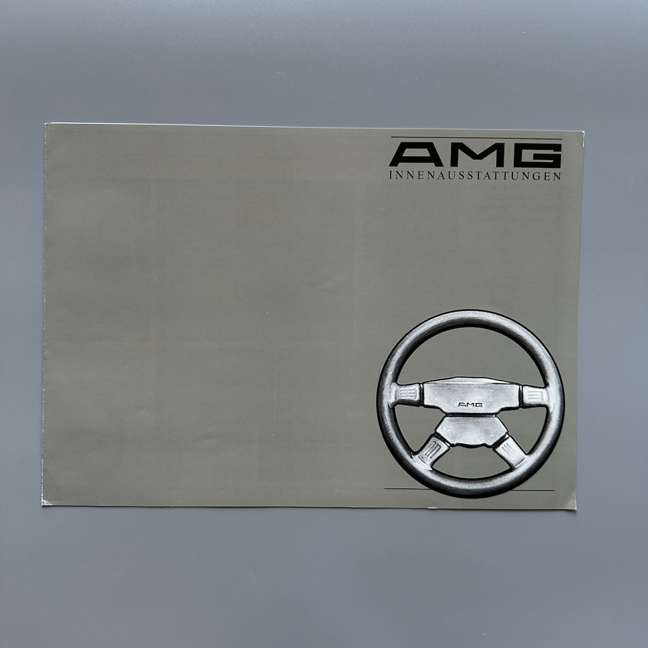 Various Pre-Merger AMG Brochures and Catalogues For Sale | The MB Market