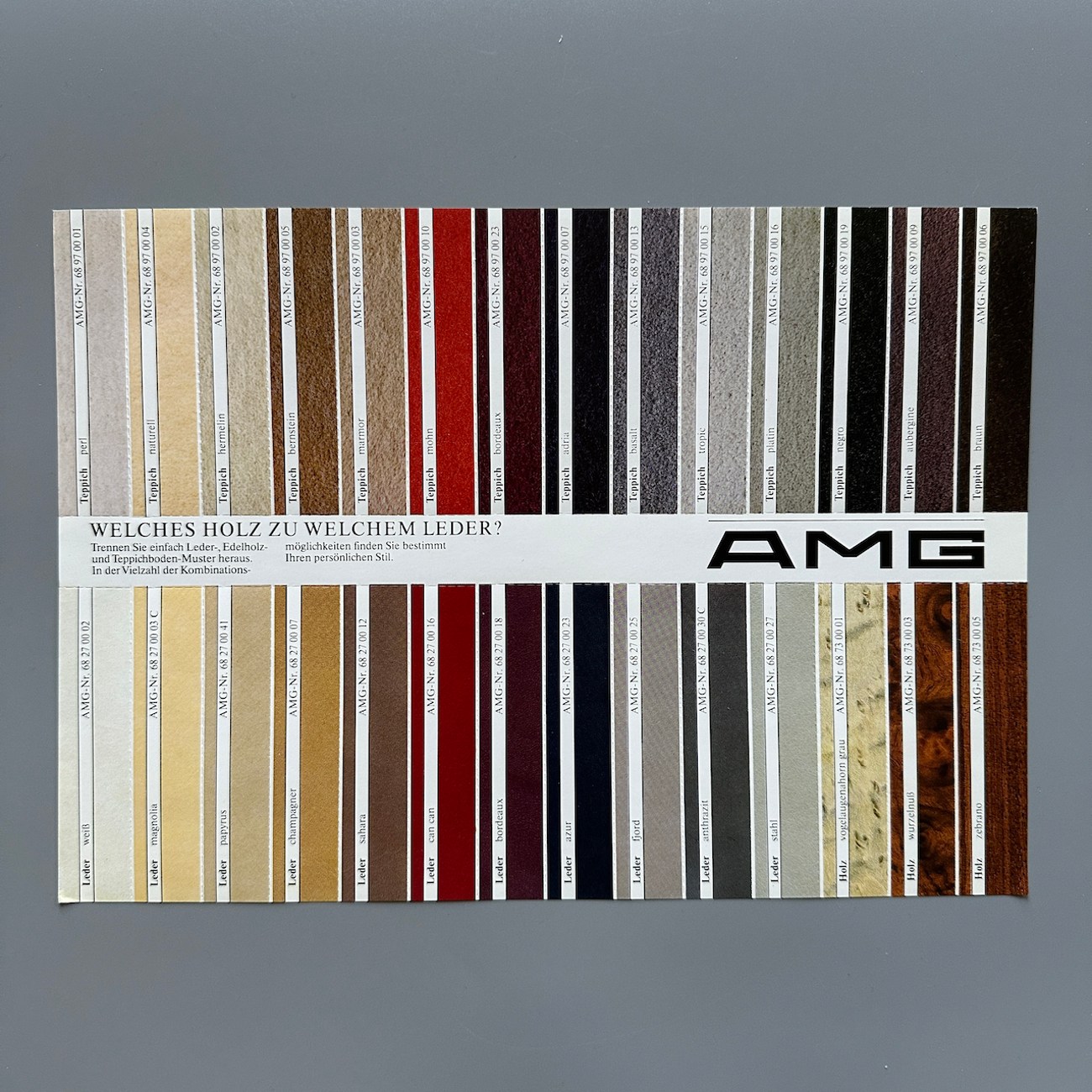 Various Pre-Merger AMG Brochures and Catalogues For Sale | The MB Market