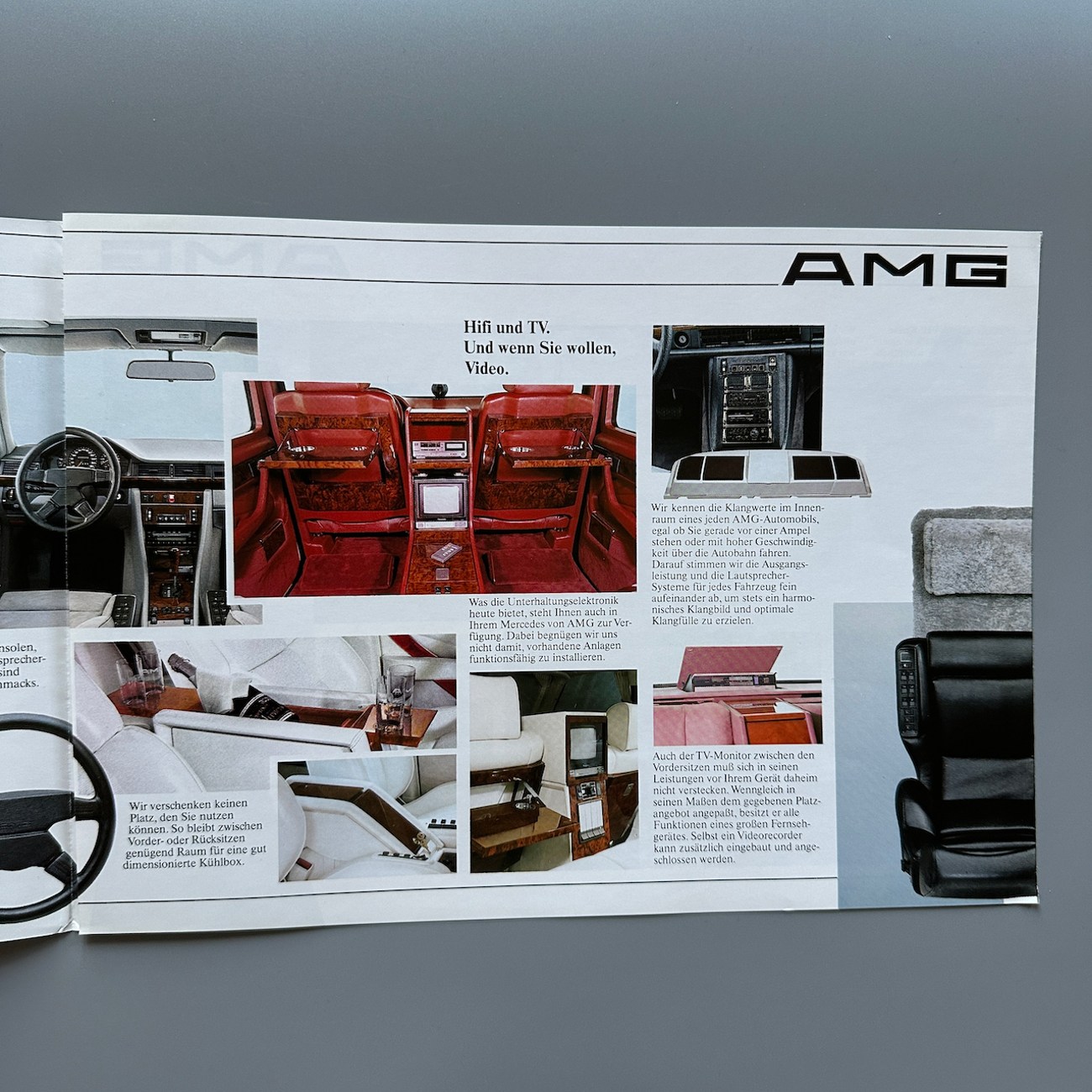Various Pre-Merger AMG Brochures and Catalogues For Sale | The MB Market