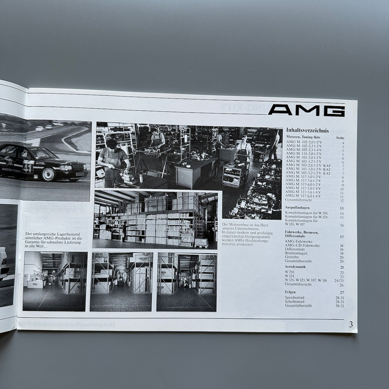 Various Pre-Merger AMG Brochures and Catalogues For Sale | The MB Market