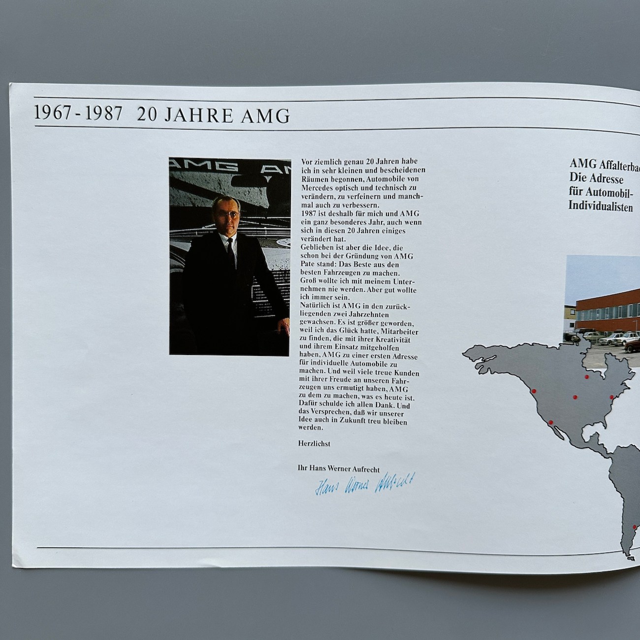 Various Pre-Merger AMG Brochures and Catalogues For Sale | The MB Market