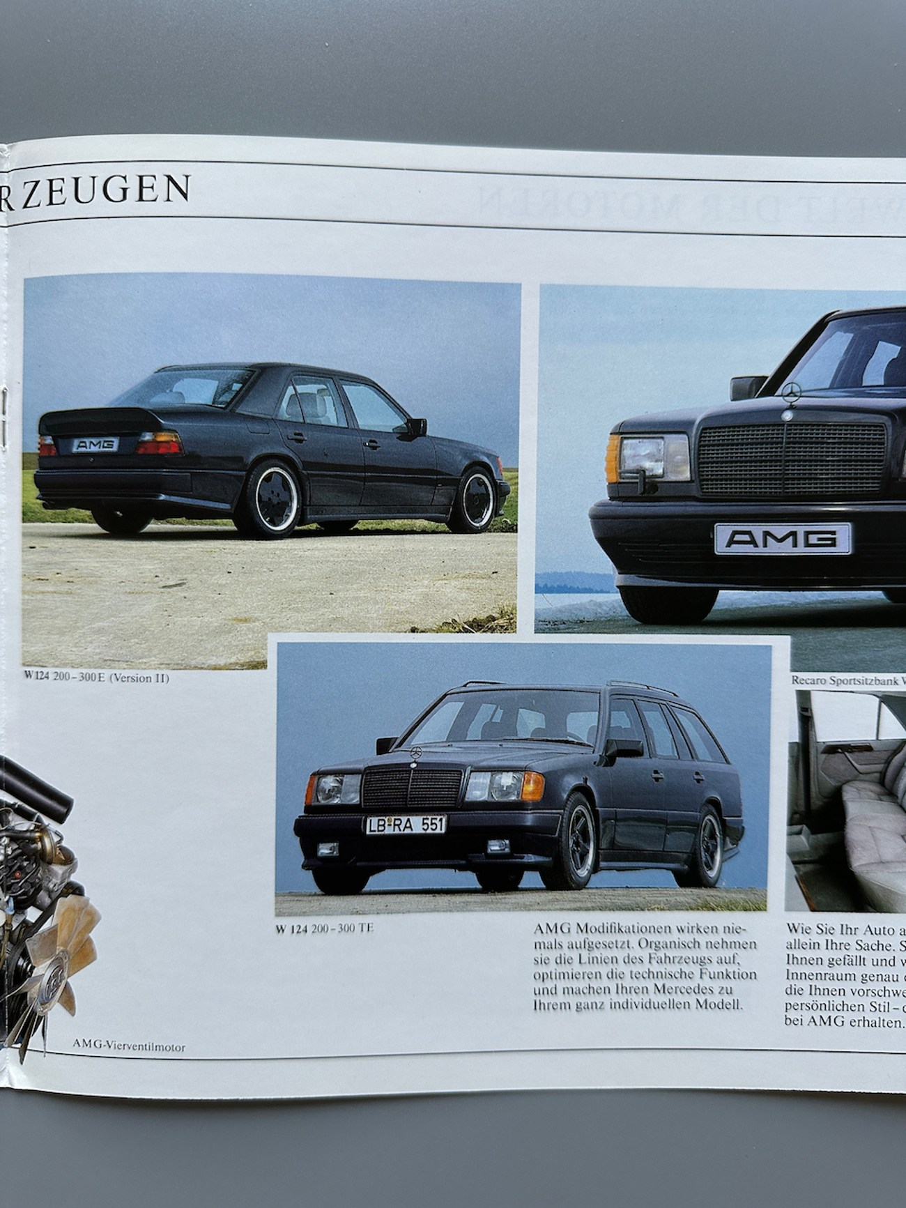 Various Pre-Merger AMG Brochures and Catalogues For Sale | The MB Market