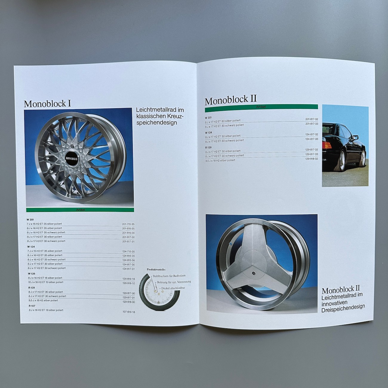 Collection of Classic BRABUS Sales Brochures & Press Releases For Sale ...