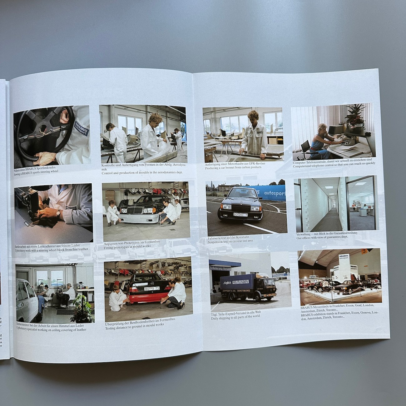 Collection of Classic BRABUS Sales Brochures & Press Releases For Sale ...