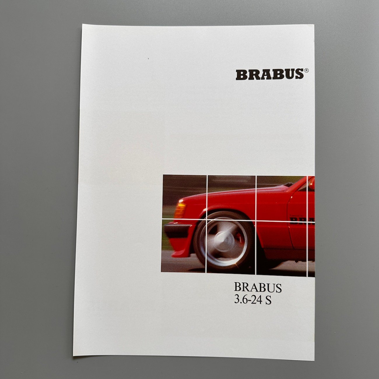 Collection of Classic BRABUS Sales Brochures & Press Releases For Sale ...