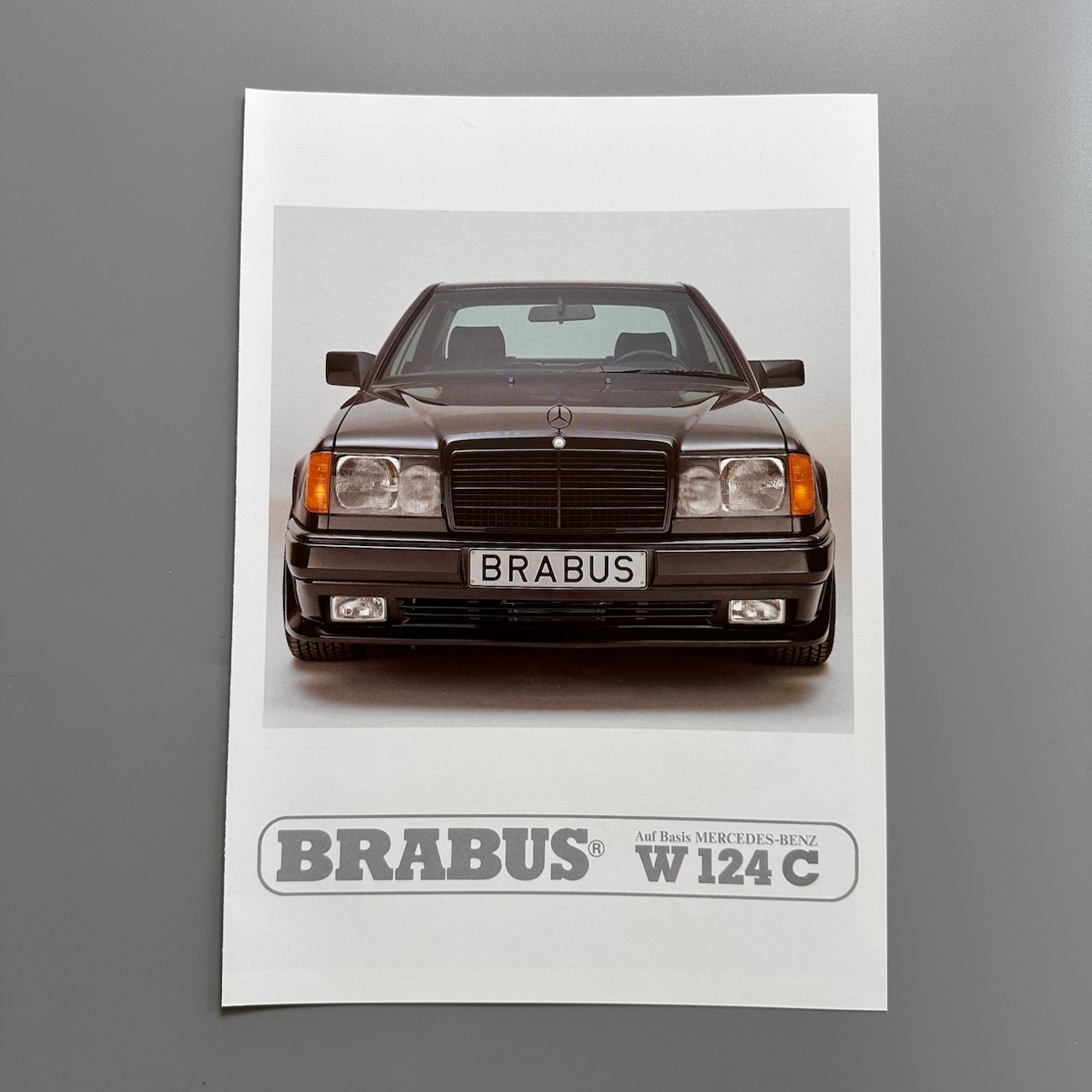 Collection of Classic BRABUS Sales Brochures & Press Releases For Sale ...
