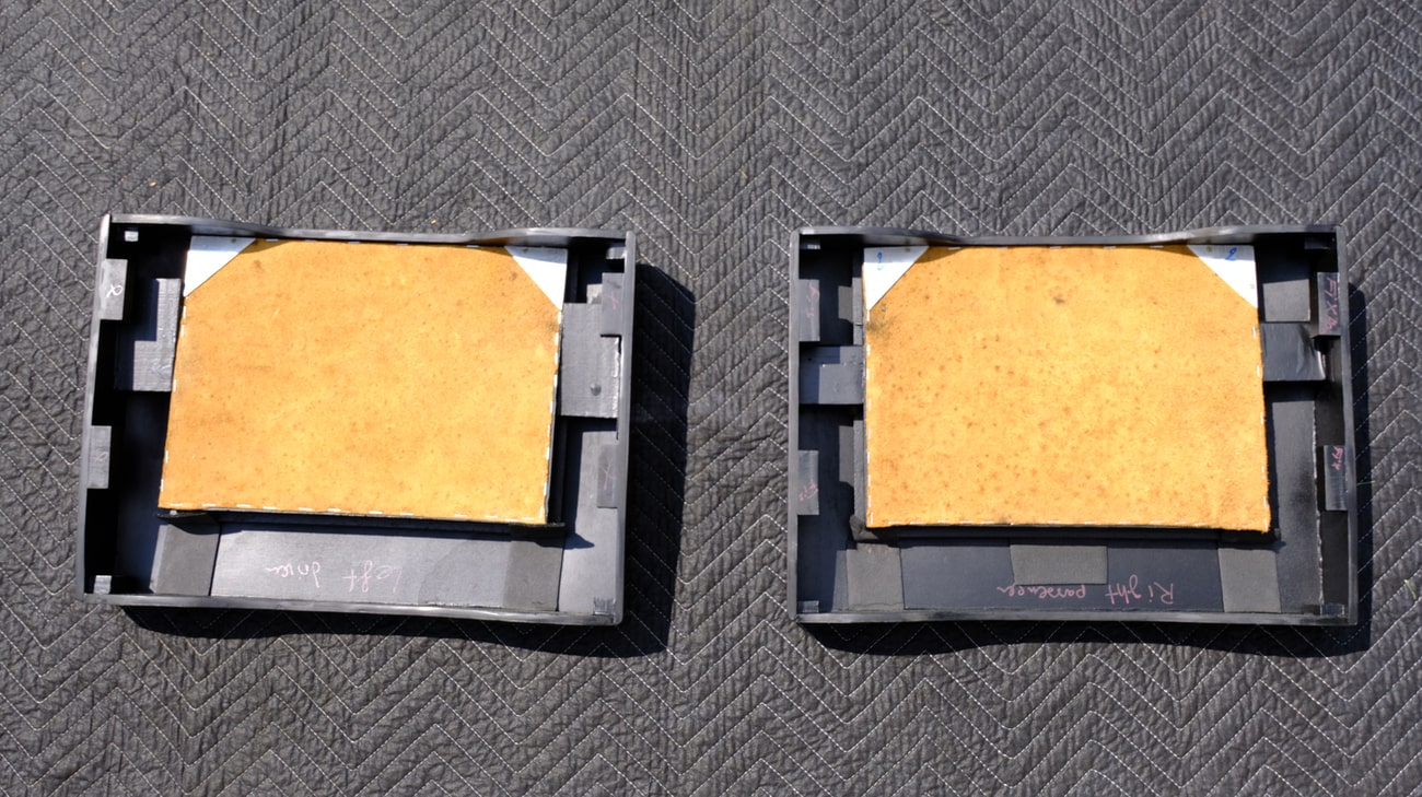 Pre-Merger AMG W126 Wooden Tray Tables and LWB Door Inserts For Sale ...