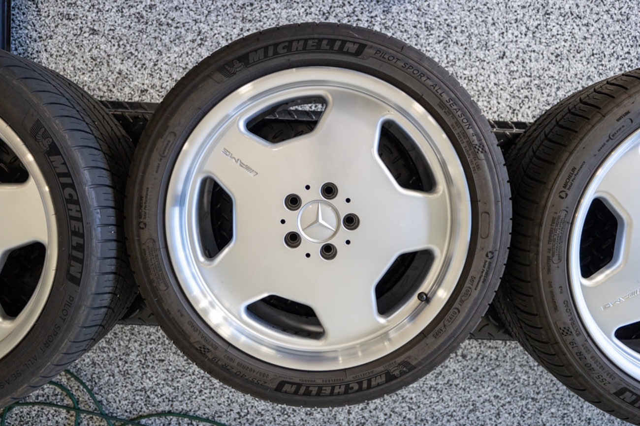 Staggered 19" AMG Aero II Monoblock Wheels w/Michelin Tires For Sale ...