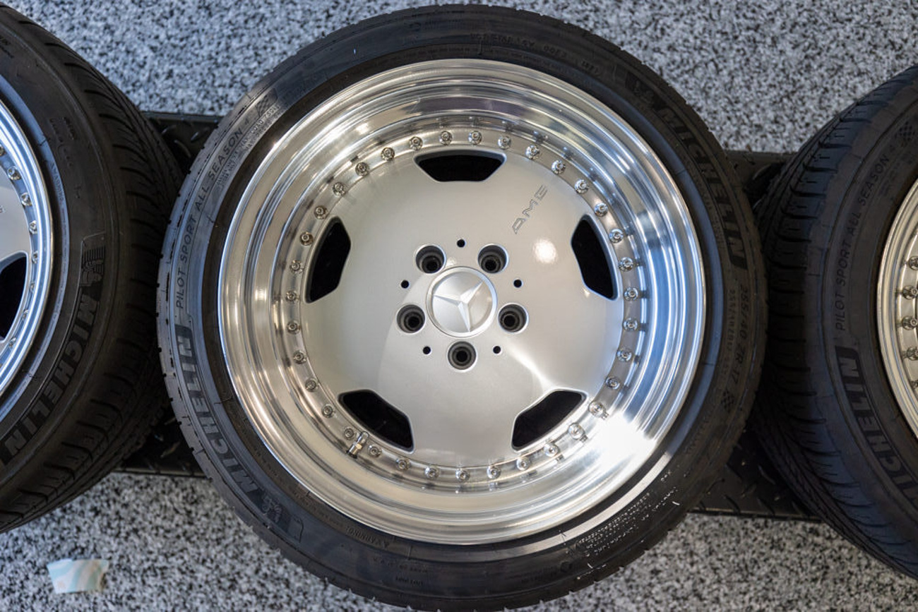 Staggered 3-piece 17" AMG Aero III Wheels by OZ Racing w/Tires For Sale ...