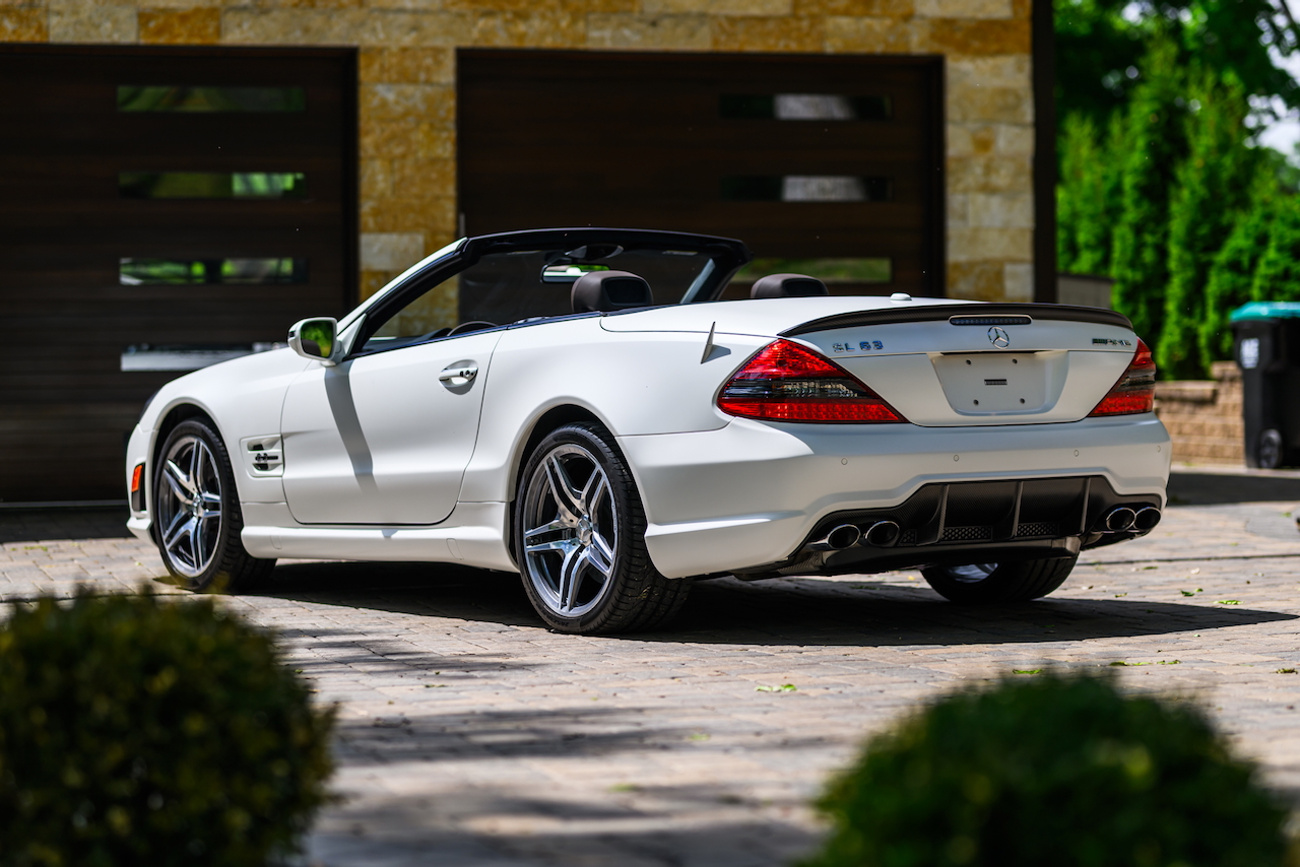 17k-Mile 2009 Mercedes-Benz SL63 AMG Edition IWC w/Matching Watch For ...
