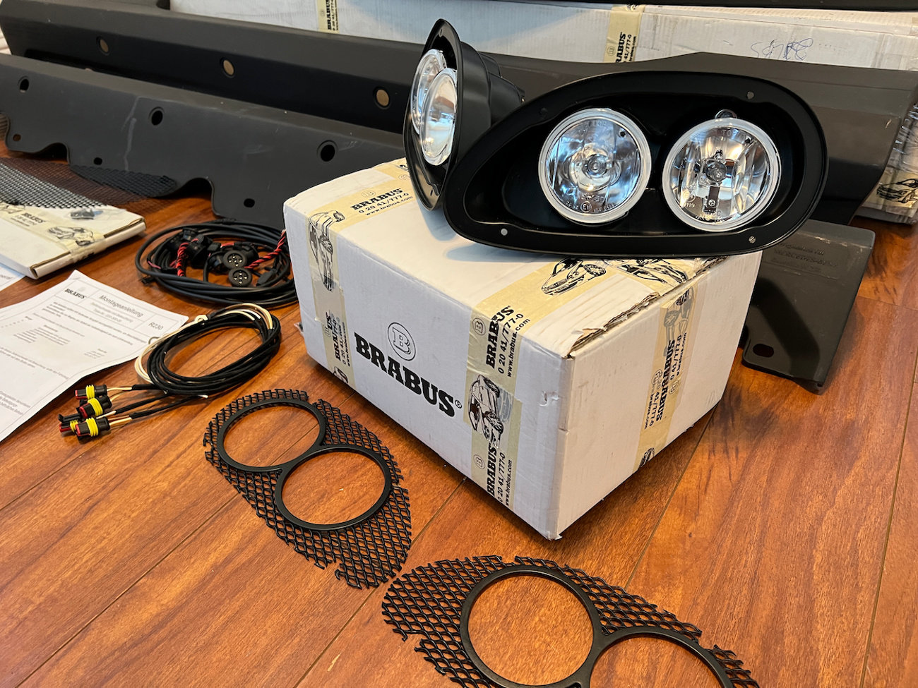 Genuine Brabus Body Kit for R230 SL-Class Mercedes-Benz For Sale | The ...