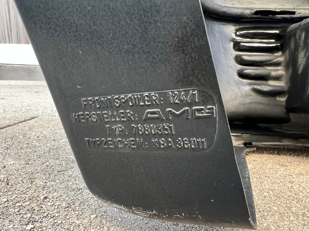 Authentic W124 AMG Gen 1 Full Body Kit For Sale | The MB Market