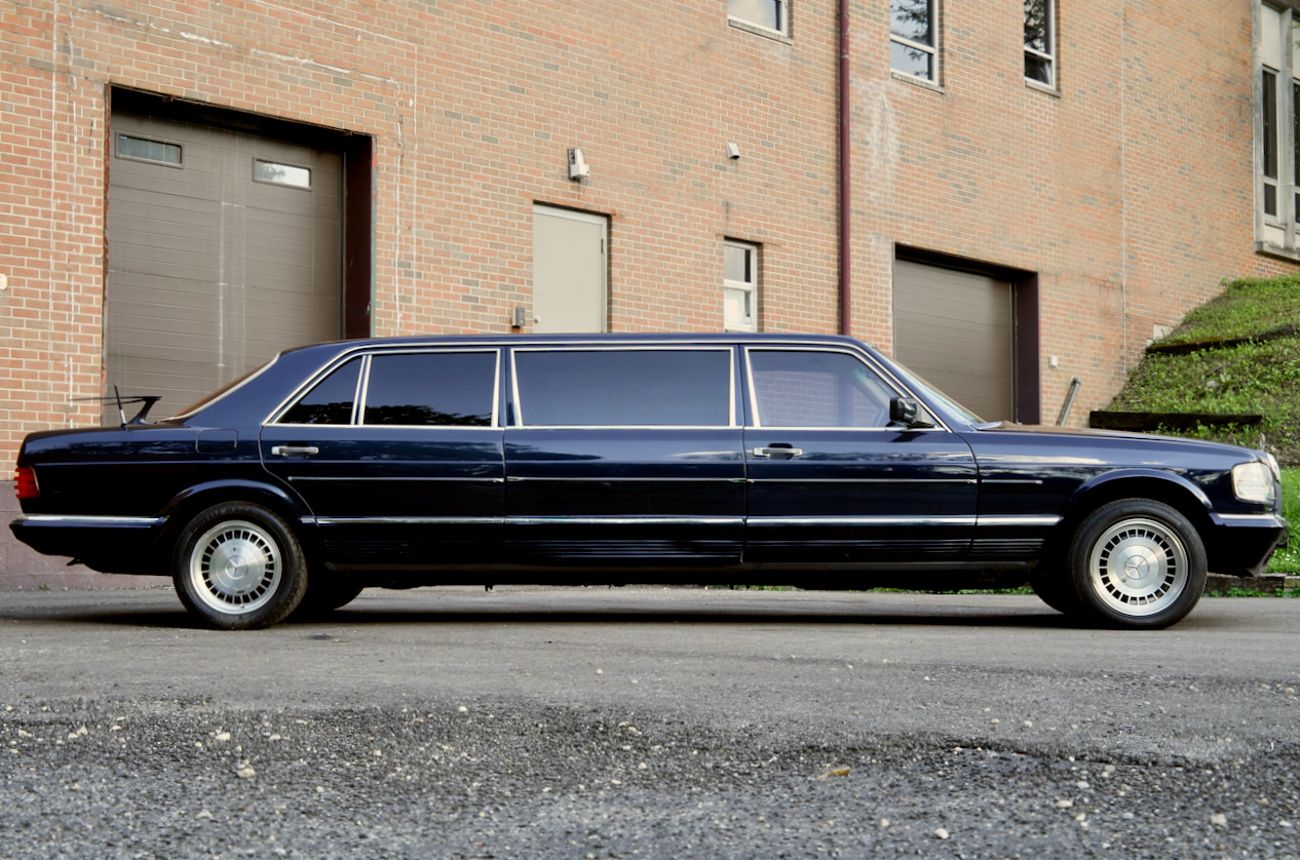 Euro 1986 Mercedes-Benz 500SEL Limousine by Trasco For Sale | The MB Market