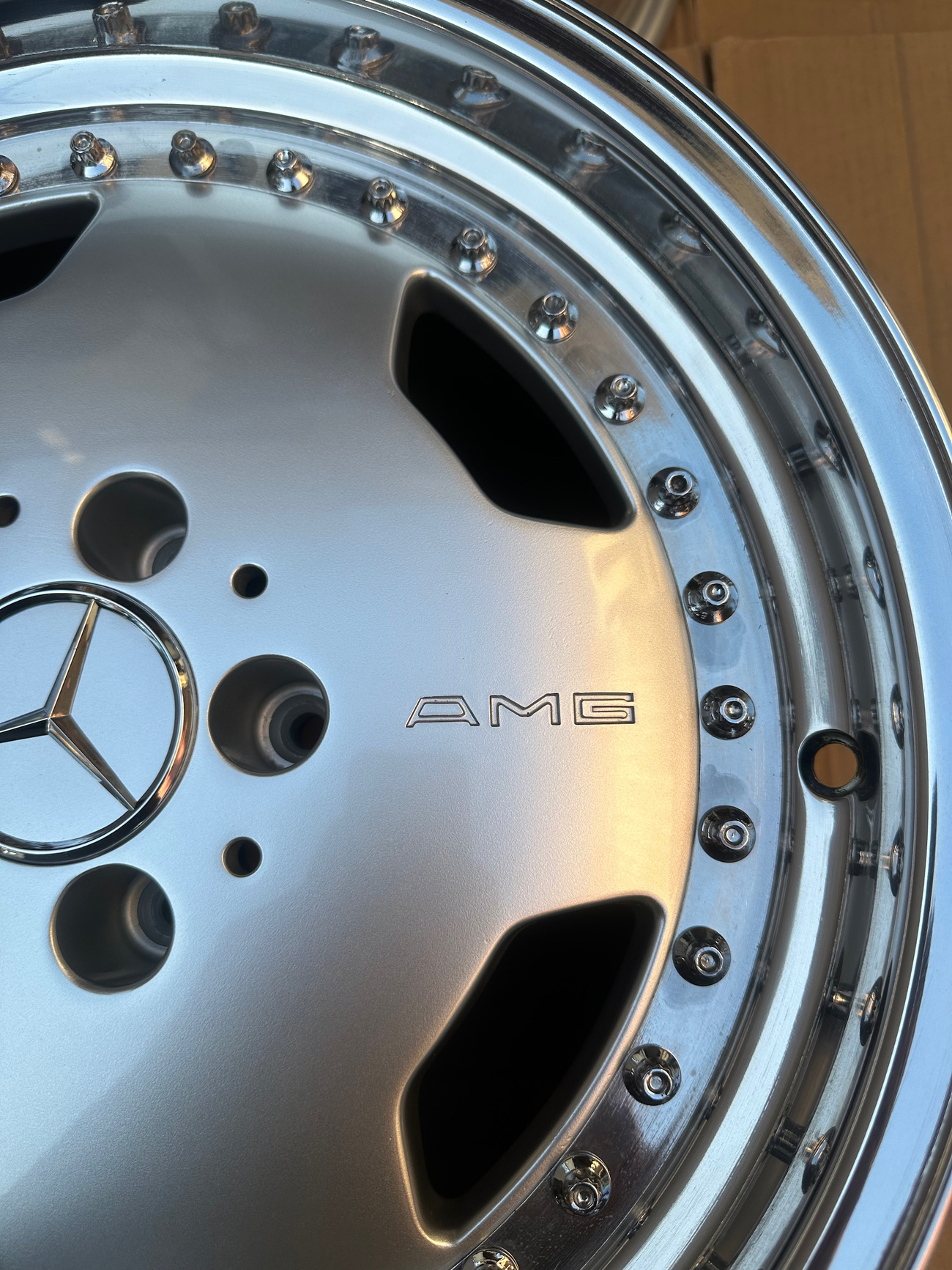 Staggered 3-piece 17" AMG Aero III Wheels by O.Z. Racing For Sale | The ...