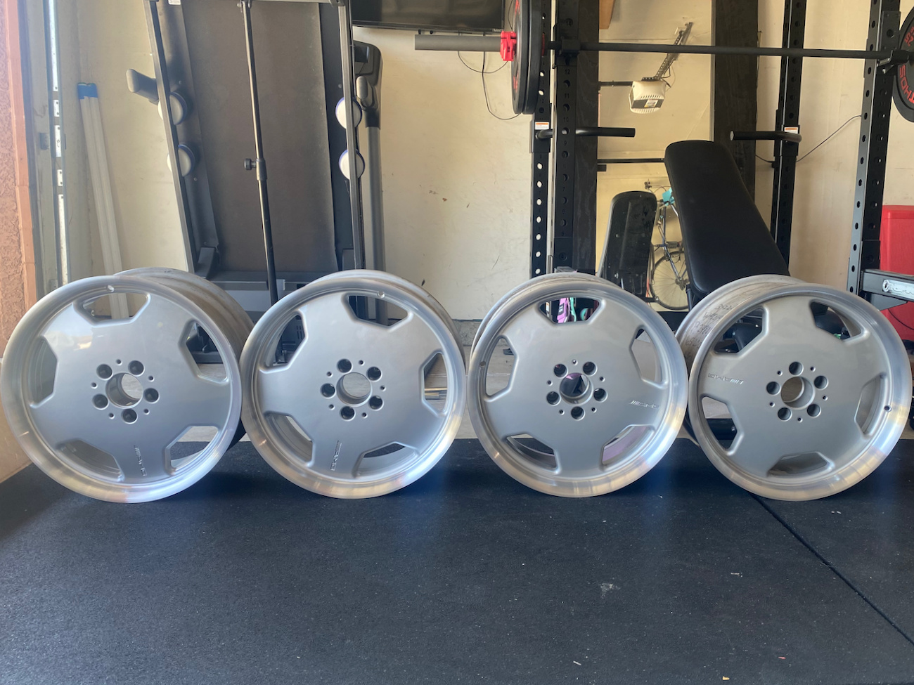 Staggered 18" AMG Aero II Monoblock Wheels For Sale | The MB Market