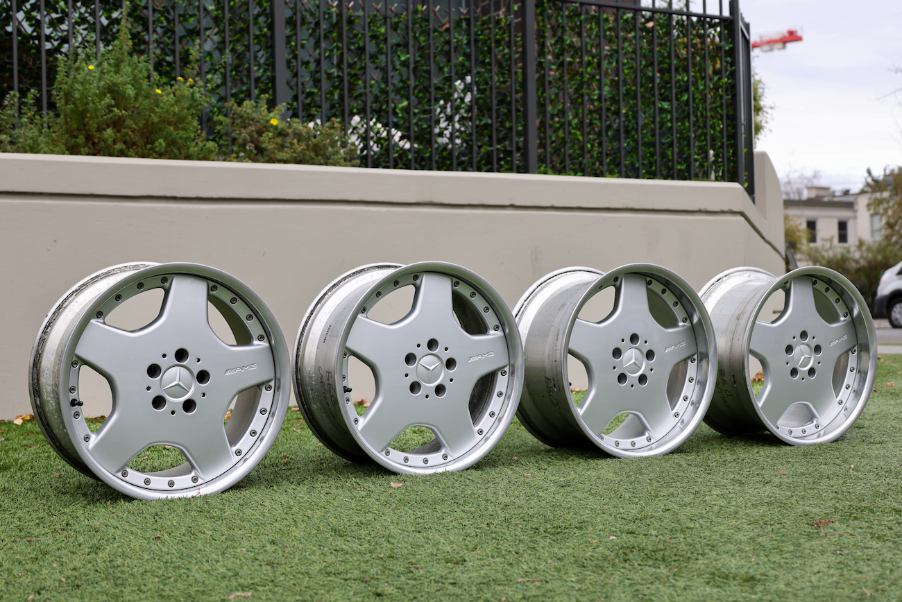 NO RESERVE Staggered 2-Piece 18" AMG Aero II Monoblock Wheels by BBS ...