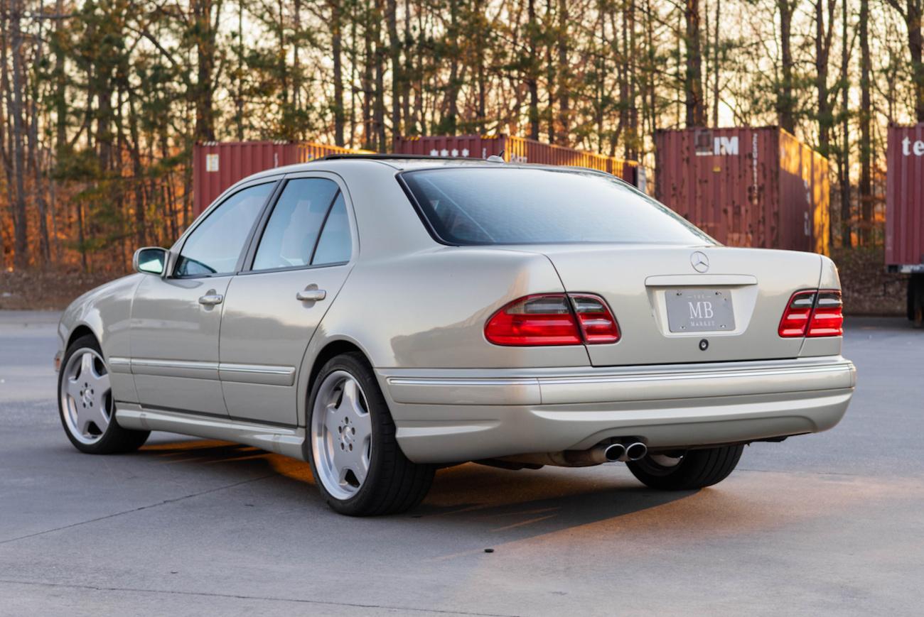 2000 Mercedes-Benz E55 AMG designo Silver Edition For Sale | The MB Market