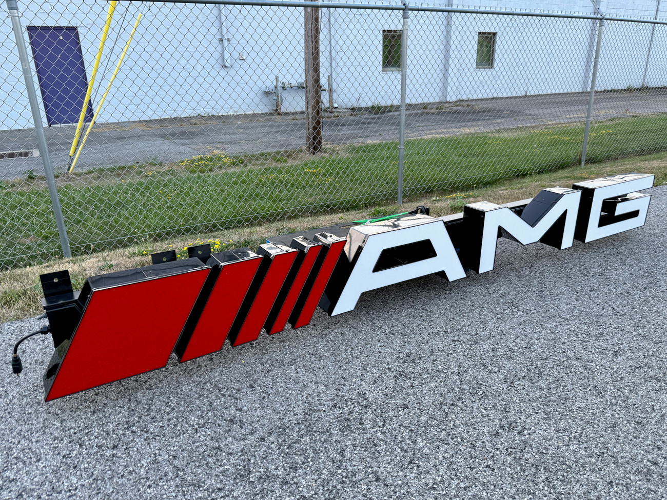 Promotional 10' Illuminated AMG Sign For Sale | The MB Market