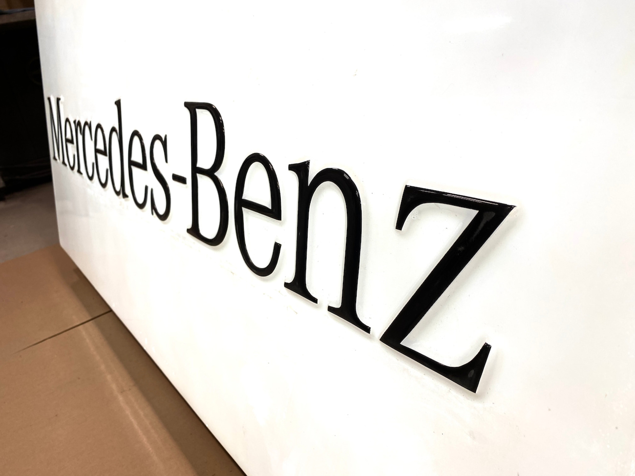 Retro Mercedes-Benz Dealer Sign For Sale | The MB Market