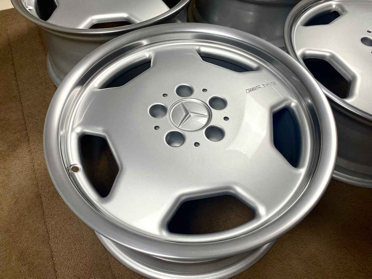 Staggered 17" AMG Aero II Monoblock Wheels For Sale | The MB Market