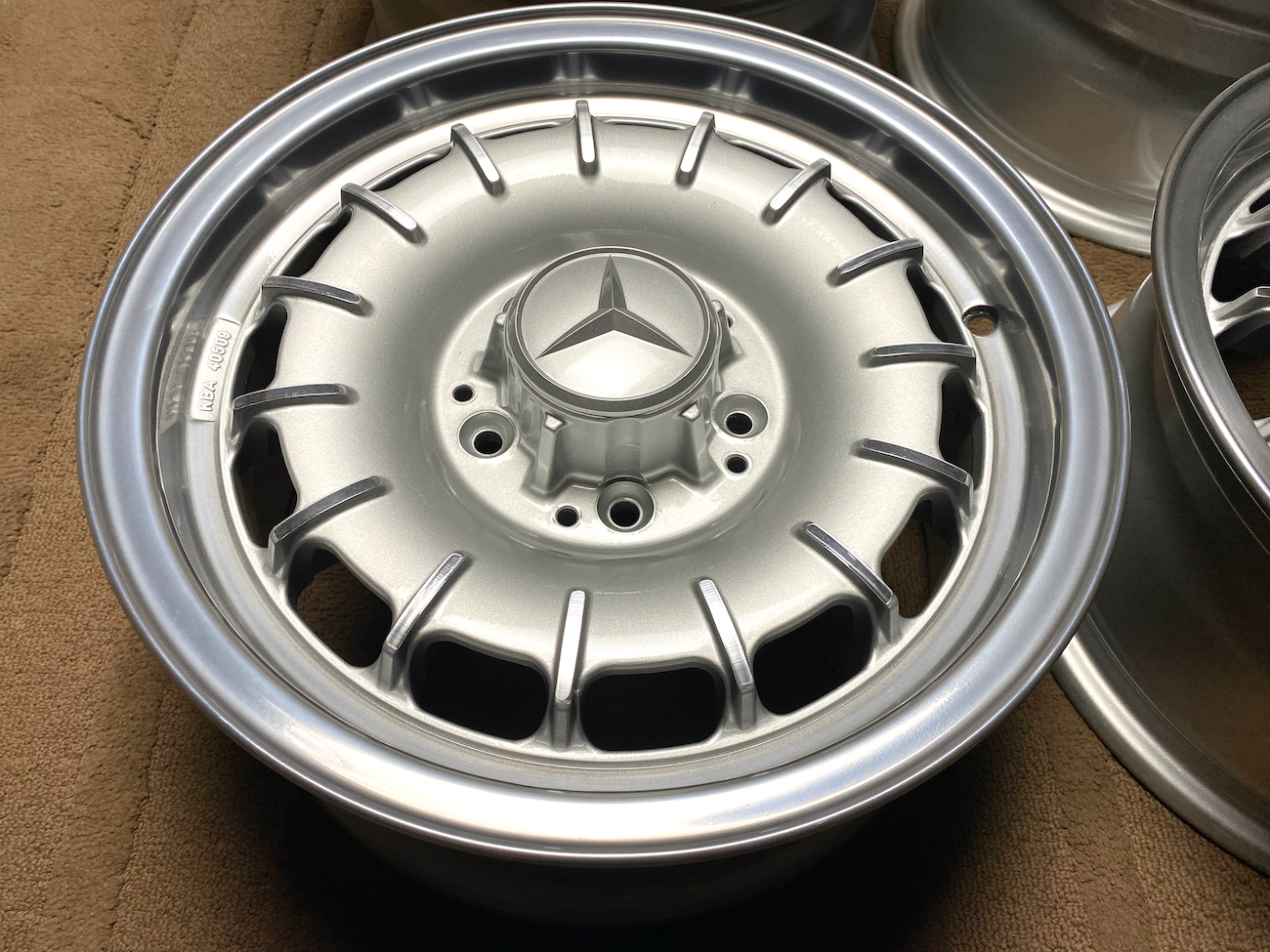 Authentic 14" Mercedes-Benz Bundt Wheels by Intra For Sale | The MB Market