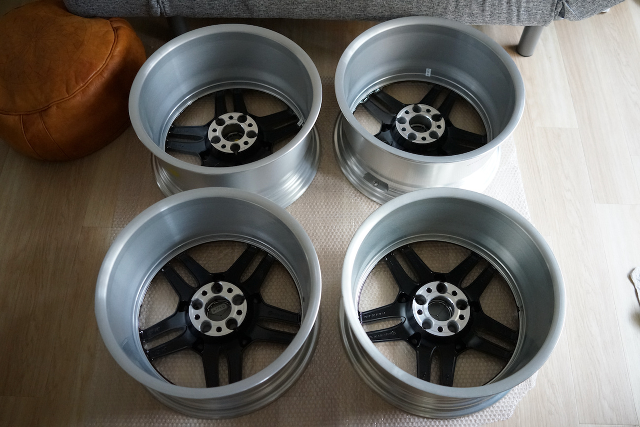 Staggered 2-Piece 19" Style IV AMG Wheels (New Old Stock) For Sale ...