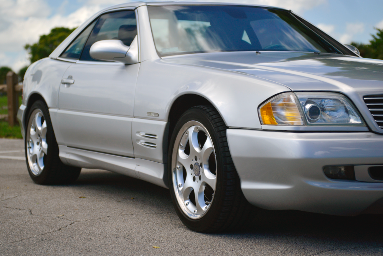 2002 Mercedes Benz SL500 Silver Arrow | Plush Auto