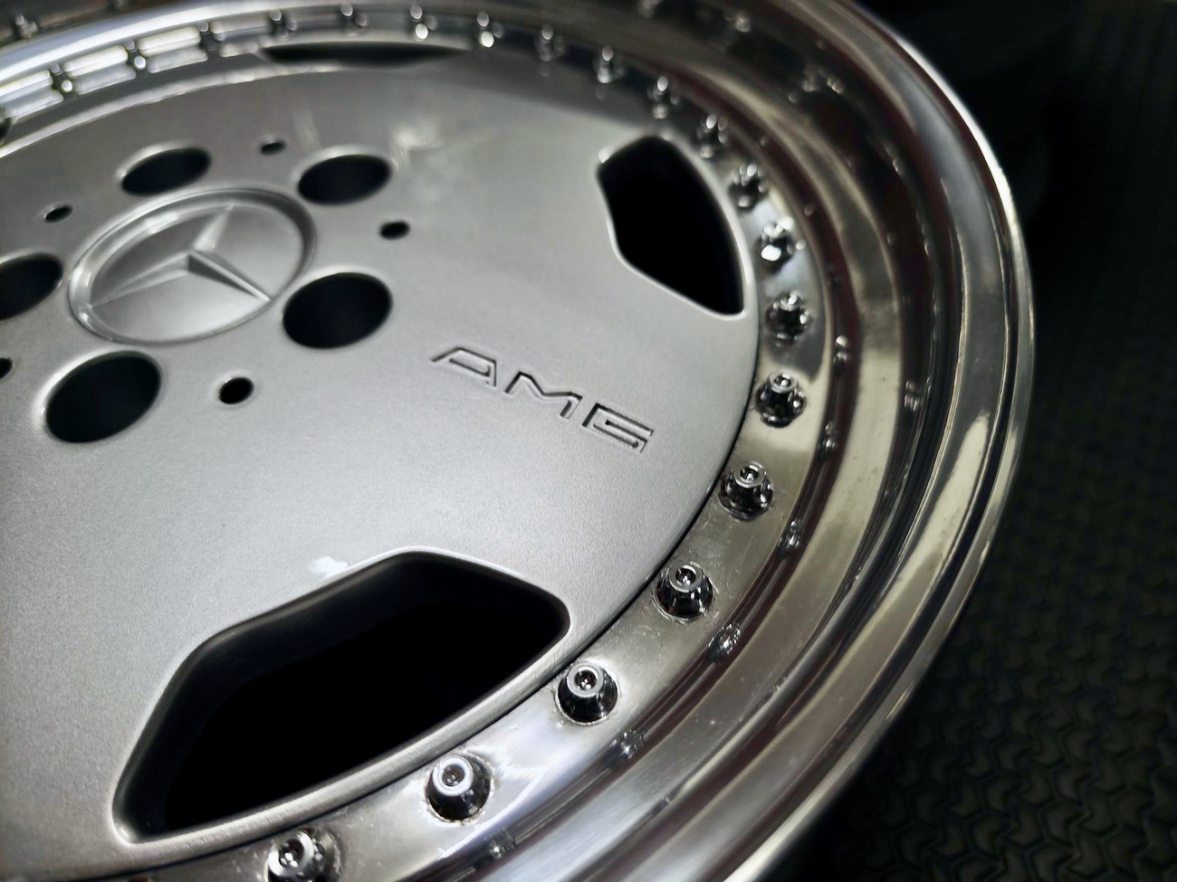 Staggered 3-piece 17" AMG Aero III Wheels by O.Z. Racing For Sale | The ...