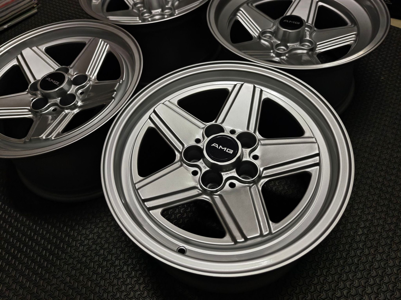 Squared 16" AMG Penta Wheels For Sale | The MB Market