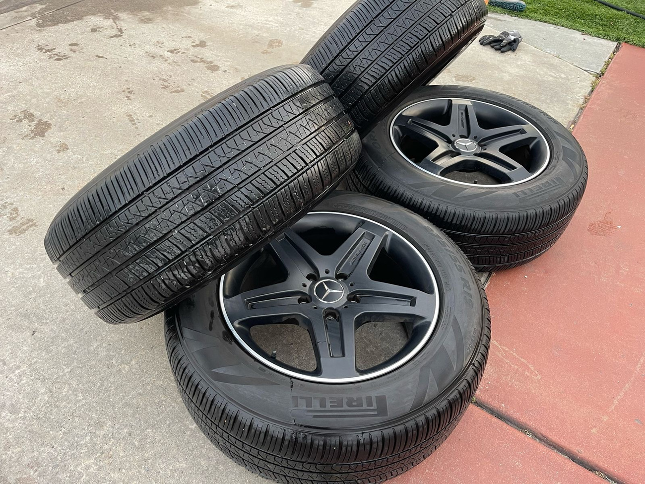 NO RESERVE: Factory 19" AMG Wheels and Tires W463 For Sale | The MB Market