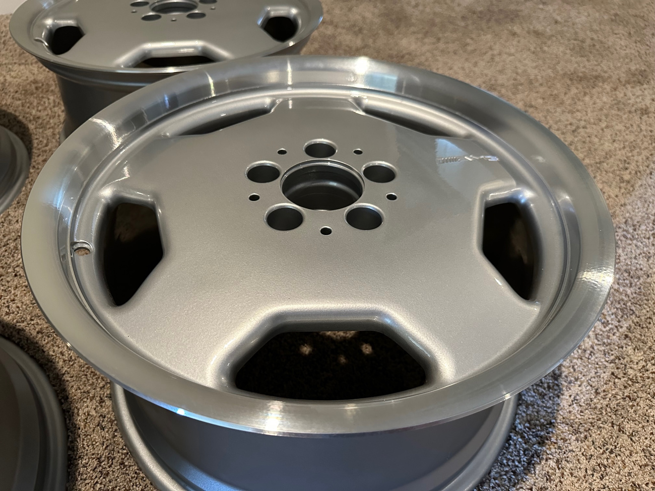 NO RESERVE: Staggered 17" AMG Aero II Monoblock Wheels For Sale | The ...