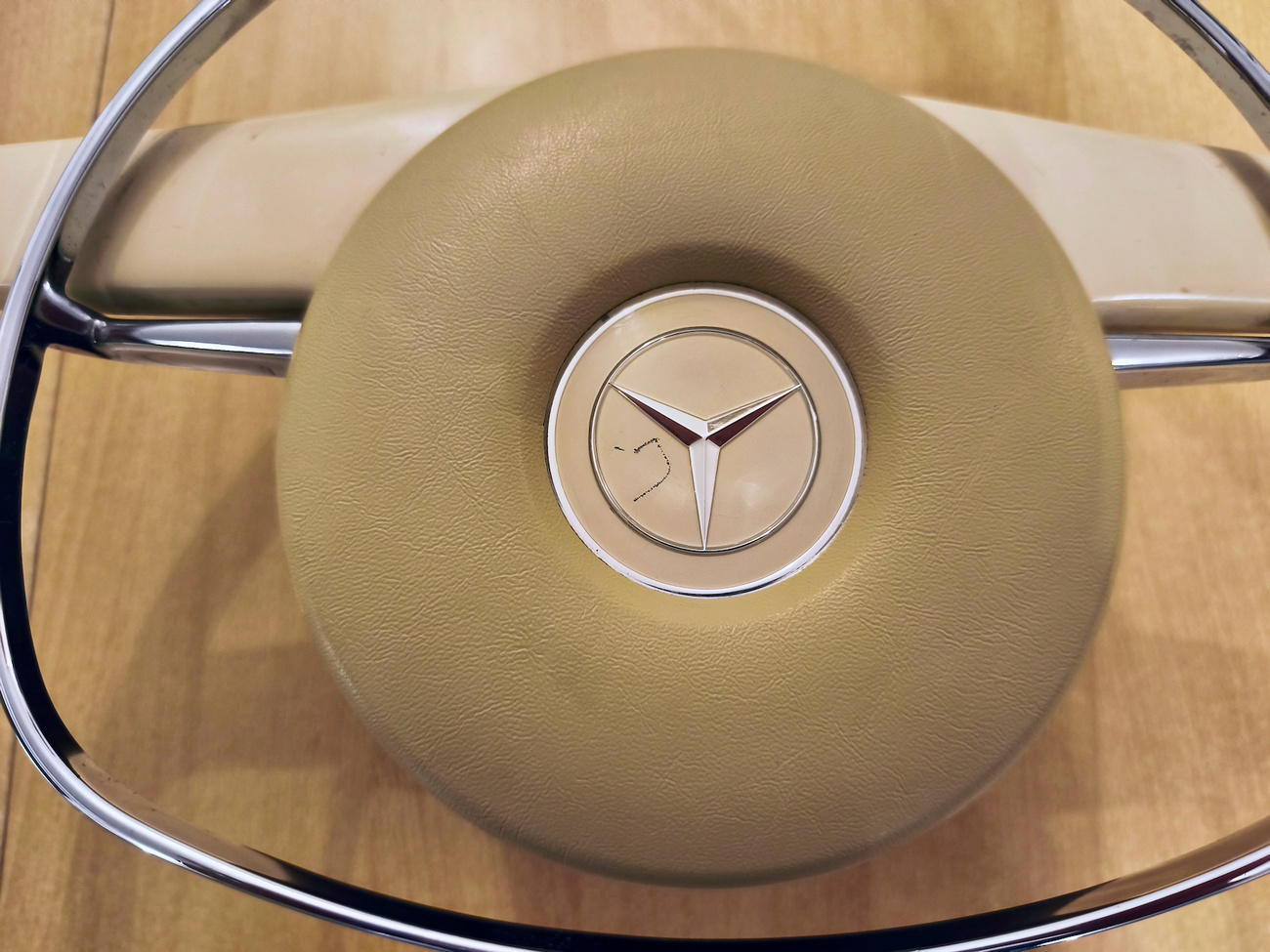 Original Ivory Petri Bakelite Steering Wheel For Sale | The MB Market