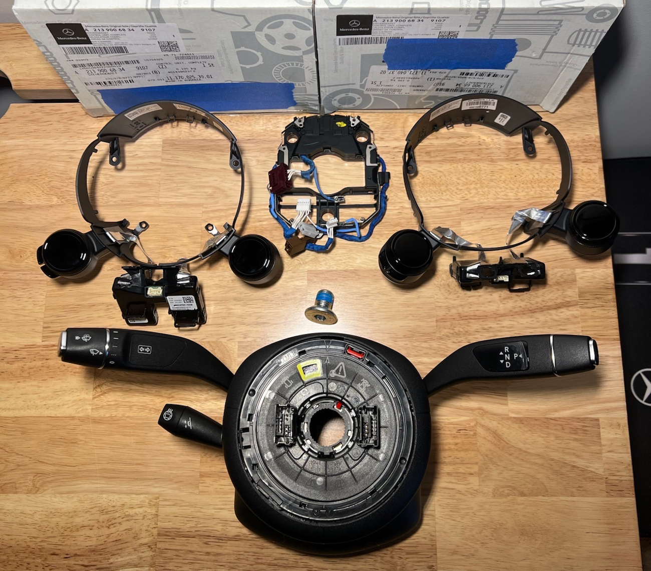 W213 AMG E63 S Steering Wheel For Sale | The MB Market