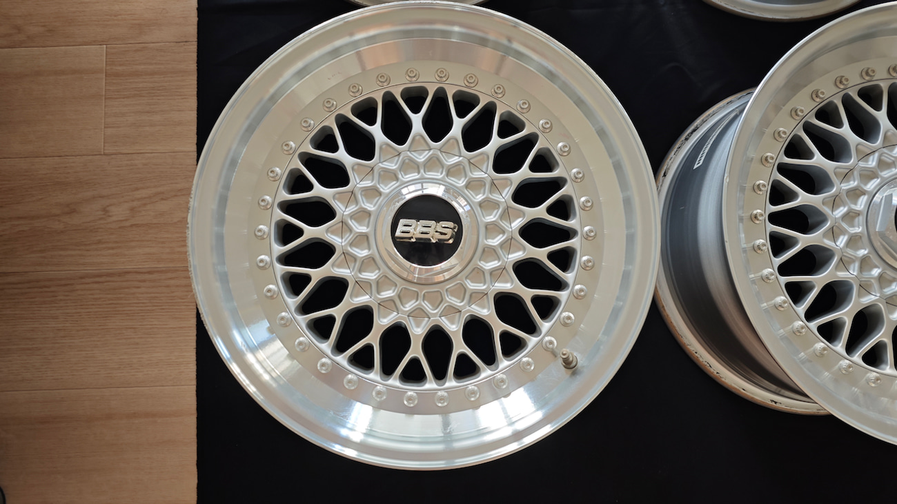 Forged 3-Piece 16" BBS RS 023 Wheels For Sale | The MB Market